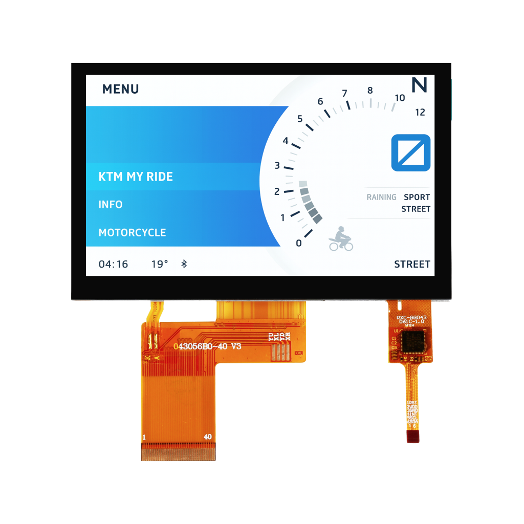 4.3 inch TFT LCD Touch Screen | GT911 PCAP - MAXEN
